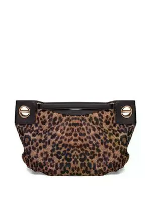 Borbonese Medium London Leopard-print Tote Bag - Brown