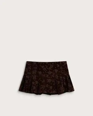 PAOLINA RUSSO Pleated Mini Skirt