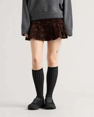 PAOLINA RUSSO Pleated Mini Skirt