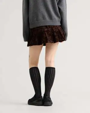 PAOLINA RUSSO Pleated Mini Skirt