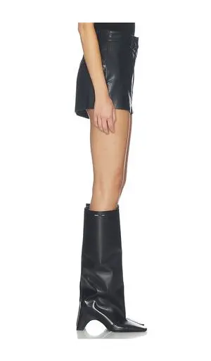 Line & Dot Noir Micro Shorts