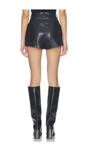 Line & Dot Noir Micro Shorts