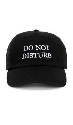 DEPARTURE Do Not Disturb Dad Hat - Black