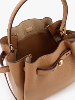 Tory Burch Romy Leather Bucket Bag