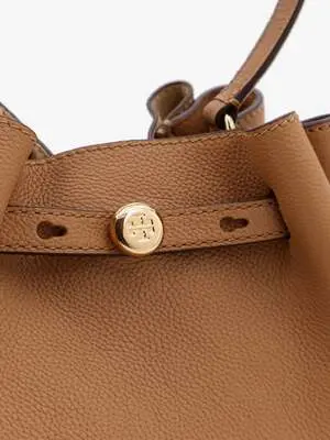 Tory Burch Romy Leather Bucket Bag