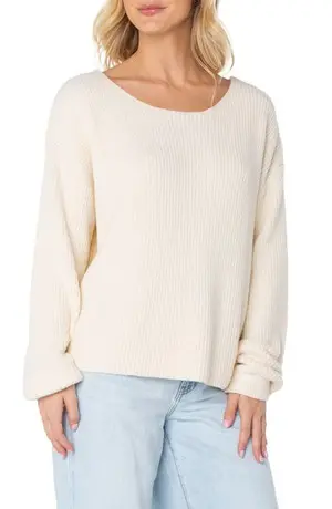 Roxy Bombay Pullover Sweater - Parchment
