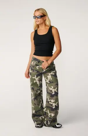 Rip Curl Archive Baggy Wide Leg Jeans