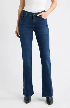 FRAME The Pixie Low Rise Bootcut Jeans - Starling