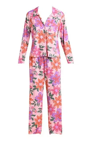 La Blanca Ornate Blooms Pajama Set
