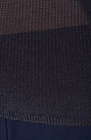 Donna Karan New York Metallic V-neck Sweater Tank