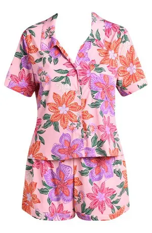 La Blanca Ornate Blooms Pajama Set