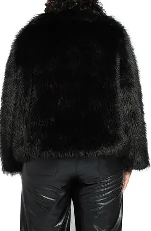 Lyssé Clio Faux Fur Cropped Coat