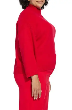 Lyssé Maura Wide Sleeve Mock Neck Sweater