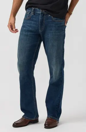 SILVER JEANS CO. Zac Relaxed Fit Straight Leg Jeans - Craft
