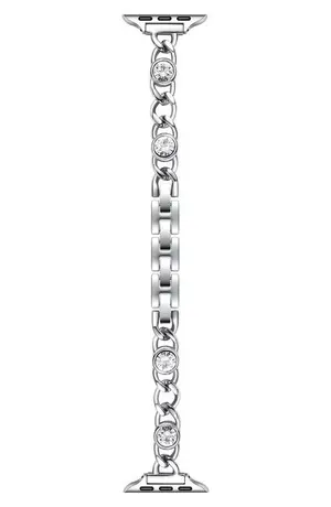 POSH TECH Jolie Rhinestone Apple Watchband - Silver