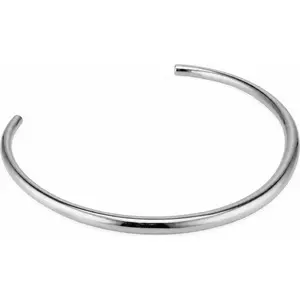 Fallon Fabiola Torque Collar Necklace - Silver