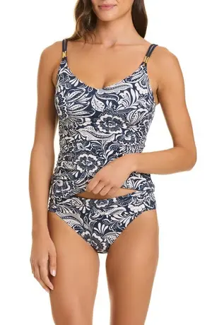 BLEU BY ROD BEATTIE Scoop Neck Tankini Top