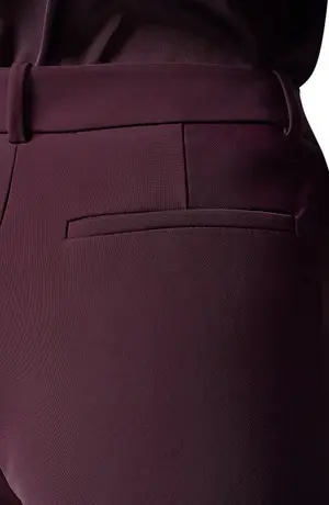 Donna Karan New York Flat Front Straight Leg Pants