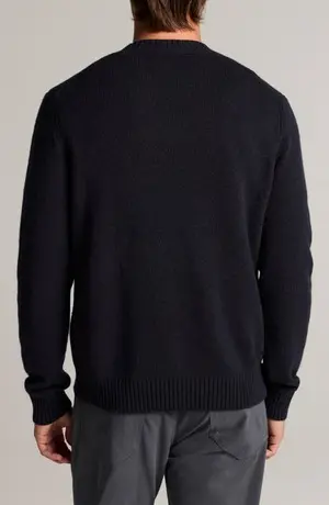 Vince Wool & Cashmere Crewneck Sweater - Coastal