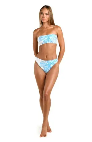 SUNSHINE 79 Grand Fleur Bandeau Swim Top