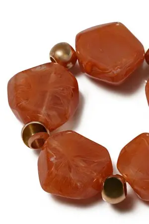 JLUXLABEL Lina Resin Bracelet - Orange