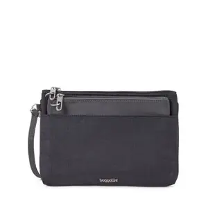 BAGGALLINI Securtex Classic Anti-theft Duo Travel Pouch - Black/neutral