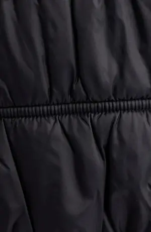 Eileen Fisher Hooded Ruched Vest