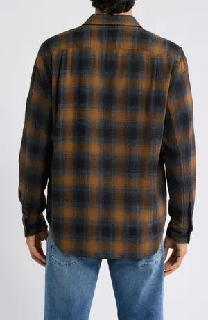 Madewell Plaid Lightweight Flannel Shirt