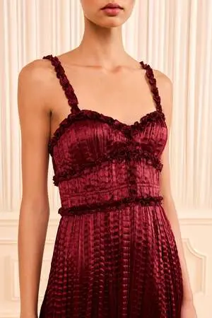 Ulla Johnson Estrella Cami Pleated Dress