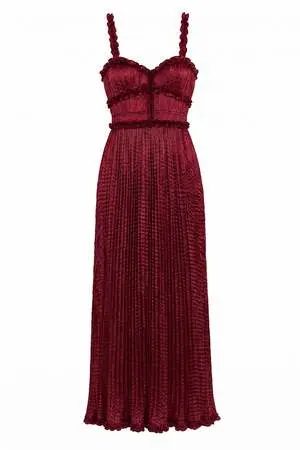 Ulla Johnson Estrella Cami Pleated Dress