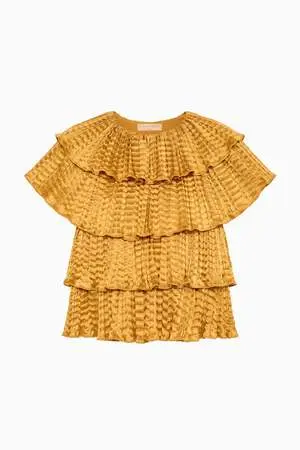 Ulla Johnson Izel Ruffle Top