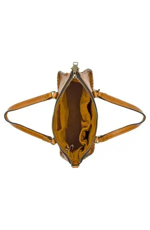 PATRICIA NASH Mini Briona Leather Crossbody Bag