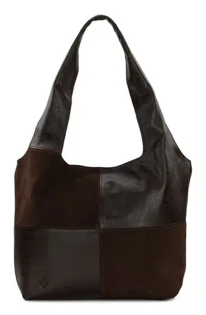 PATRICIA NASH Toni Leather Tote - Chocolate