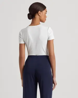 Ralph Lauren Short Sleeve Crewneck Tee - White