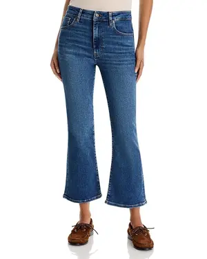 FRAME The Reboot Crop Mid Rise Bootcut Jeans - Eira