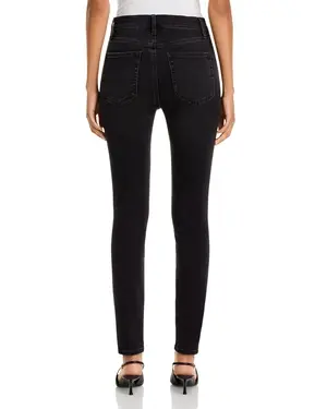FRAME Le High Midi Rise Skinny Jeans
