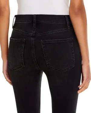 FRAME Le High Midi Rise Skinny Jeans