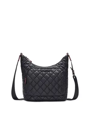 Mz Wallace Metro Sloane Quilted Crossbody - Black