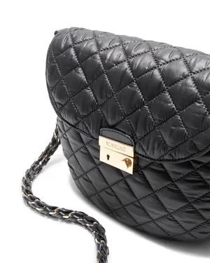 Mz Wallace Crosby Lock Quilted Saddle Bag