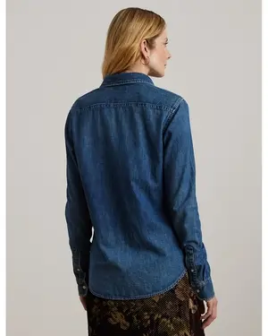 Ralph Lauren Button Front Denim Shirt