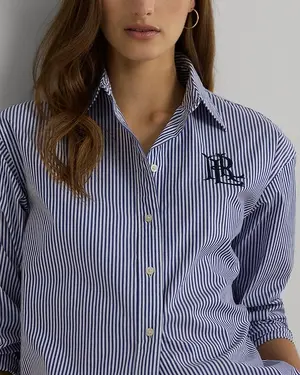 Ralph Lauren Striped Button Front Shirt