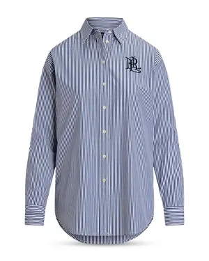 Ralph Lauren Striped Button Front Shirt