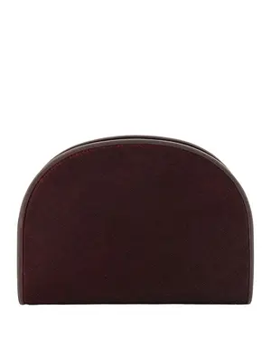 Vince Demma Calf Hair Wallet Crossbody - Plum