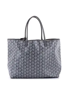 Goyard Pm Saint Louis Tote Coated Canvas - Gray