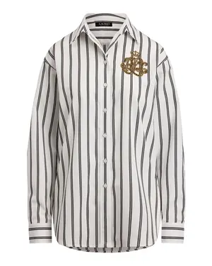Ralph Lauren Relaxed Fit Striped Cotton Shirt