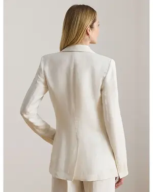 Ralph Lauren Linen Blend Twill Blazer