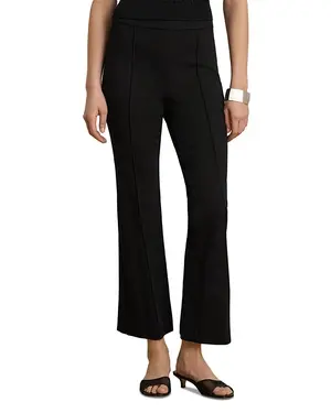 Ralph Lauren Twill Flare Ankle Pants - Black