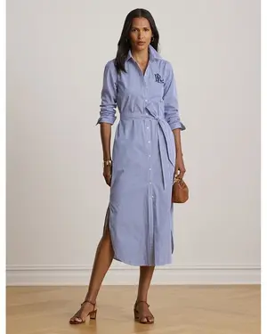 Ralph Lauren Broadcloth Shirt Dress