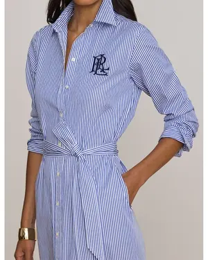 Ralph Lauren Broadcloth Shirt Dress