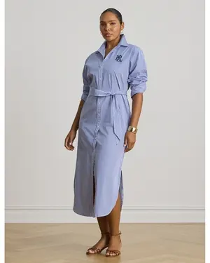 Ralph Lauren Broadcloth Shirt Dress